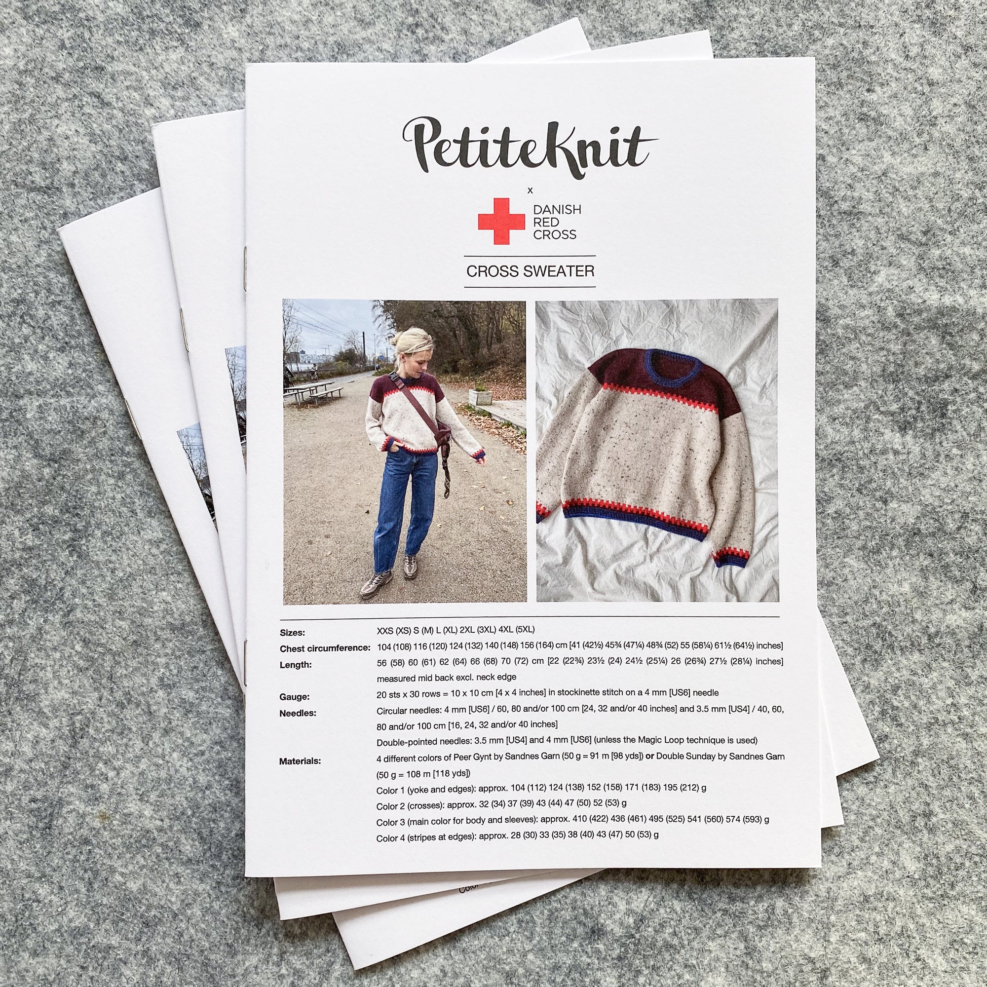 PetiteKnit Cross Sweater – Hoop